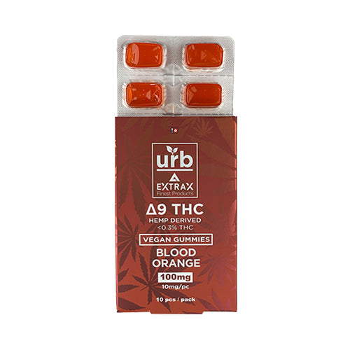 Urb x Extrax - Blood Orange Gummies - Delta 9 - $10.99 – Classy C